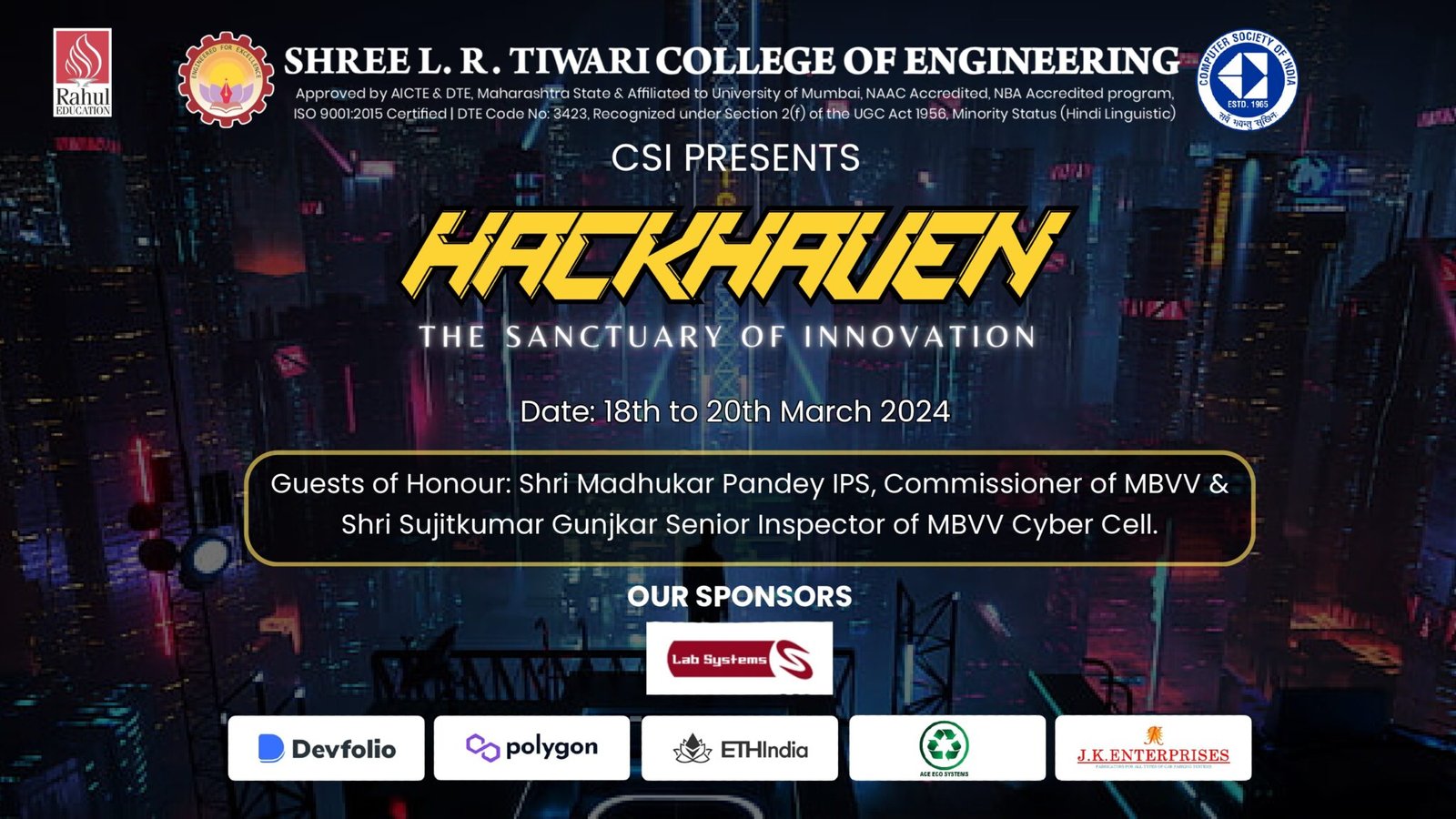 Admission – Shree L. R. Tiwari College of Engineering